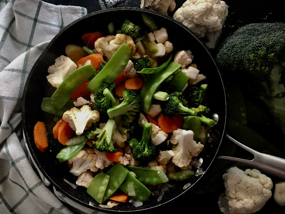 STIR FRIED VEGETABLE IN TOMATOES KETCHUP – MyKitchenAdventure